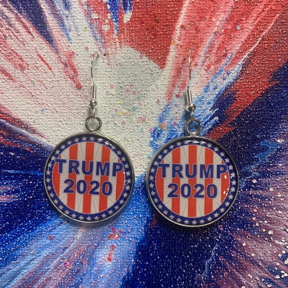 Hand Crafted | Jewelry | Trump 220 Election Earrings | Poshmark